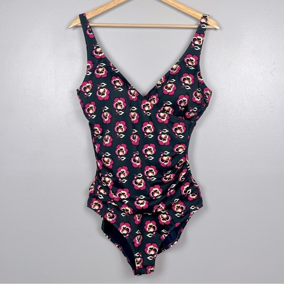 Boden | Swim | Boden Womens Floral Print Talamanca Modest Piece ...
